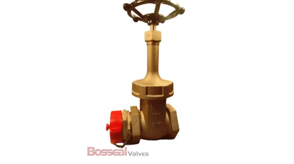 ASTM B62 Bronze Gate Valve, MSS SP-80, 2-1/2 IN, CL 300, NPT | Bosseal