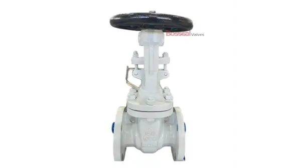 API 600 Gate Valve, 26 IN, 600 LB, ASTM A890 5A, OS&Y, BB | Bosseal