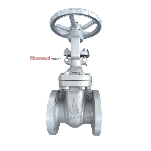 ASTM A351 CF8M Wedge Gate Valve, API 600, 16 Inch, 1500 LB - Bosseal