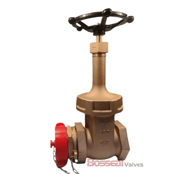 ASTM B62 Bronze Gate Valve, 1/4 Inches, CL 300 LB, MSS SP-80 - Bosseal