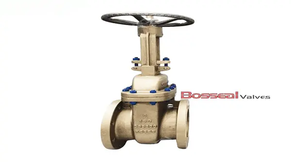 10 Inch Gate Valves, Aluminum Bronze, C95800, 300 LB, BB, FF | Bosseal