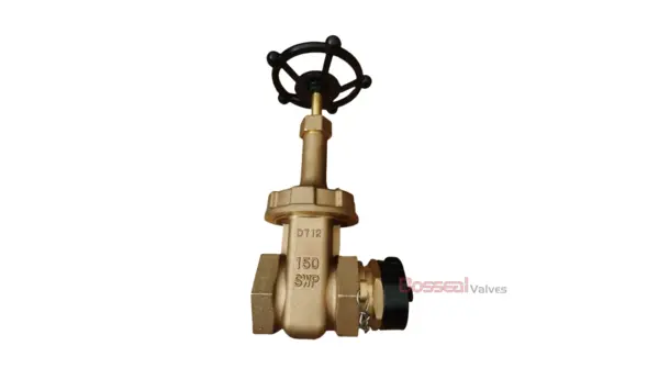 MSS SP-80 Non-rising Stem Gate Valve, 200 LB, 1/4 IN, C83600 - Bosseal