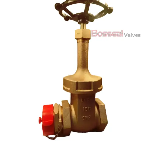 ASTM B62 Bronze Gate Valve, 2-1/2 Inch, CL125, MSS SP-80 - Bosseal