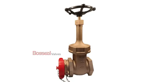 ASTM B62 C83600 Threaded Bonnet Gate Valve, 1-1/2 IN, CL300 | Bosseal