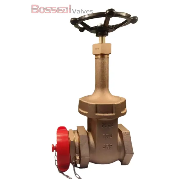 ASTM B62 Bronze Gate Valve, 2-1/2 Inch, CL125, MSS SP-80 - Bosseal