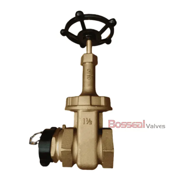 3 Inch Bronze Gate Valves, MSS SP-80, ASTM B62, Class 200 LB - Bosseal