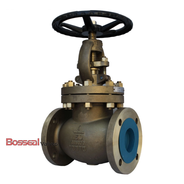 API 623/BS 1873 Globe Valve, Al-bronze C95800, 48 IN, CL300 | Bosseal