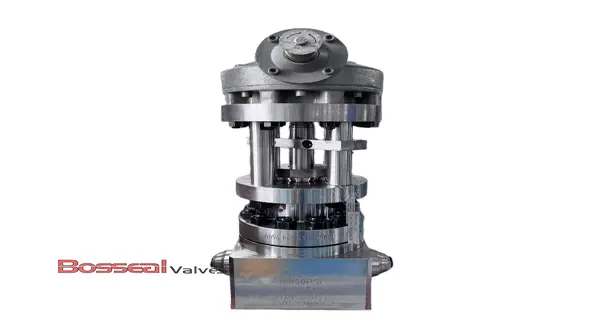 ASTM A694 F65 Globe Valve, API 6A, 6-5/8 Inch, 17-4PH Trim | Bosseal