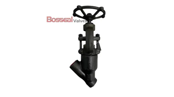Pressure Seal Bonnet Y Globe Valve, 2 IN, CL2500, A182 F22 | Bosseal