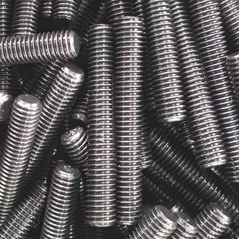 ASTM A320 L7M Threaded Rod, Black Finish, ASME B1.1, 60 MM - China ...