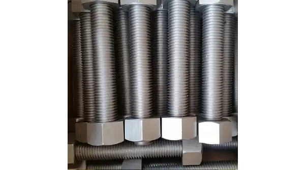 ASTM A453 Grade 660 Bolt, Fully Thread Bolt, 2 Heavy Hex Nut | Topper