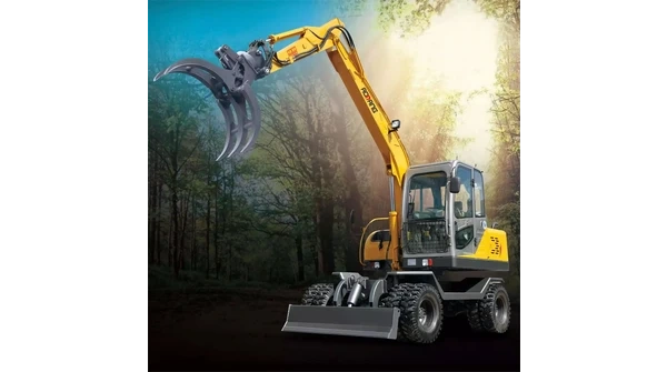 The Reasons for the Slow Steering of the Wheeled Type Grab Excavator ...