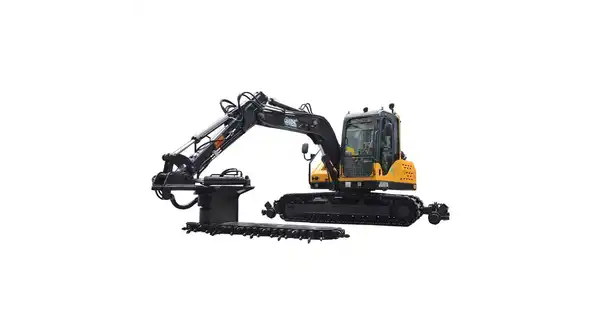 8.5 Ton Crawler Network Rail's Ballast Cleaner Machine | TOPPER