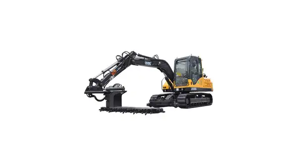 Hydraulic Railway Ballast Cleaning Machine, Crawler Type - TOPPER