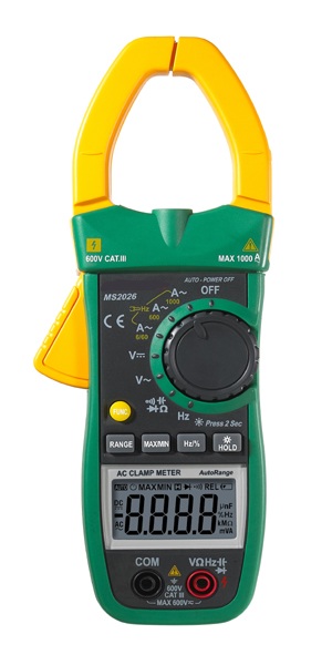 AC Digital Clamp Meter MS2026 | Mastech