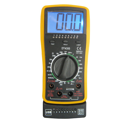 digital Network multimeter DT4300 | Mastech