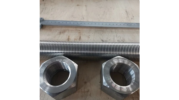 UNS S66286 Stud Bolt, ASME SA453 660 CL. A, Full Thread, M42 | China Topper