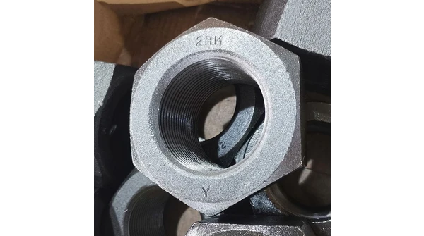 ASTM A194 2HM Heavy Hex Nut, ASME B18.2.2, 3 IN, Black Oxide | China Topper