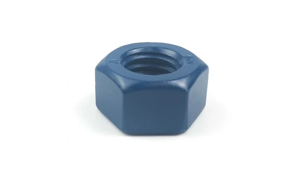 ASTM A194 Grade 7M Hex Nut, ISO 4033, M12, Blue Teflon | China Topper