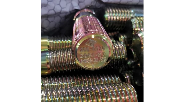 API 20E Tap End Studs, ASTM A193 B7, 1 Inch, 8 UNC, 140 MM | China Topper