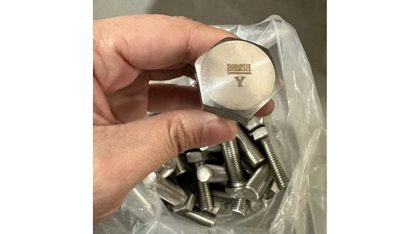 ASTM A193 B8M Hex Cap Bolt, 9 UNC, Class 2A, ASME B18.2.1 | China Topper