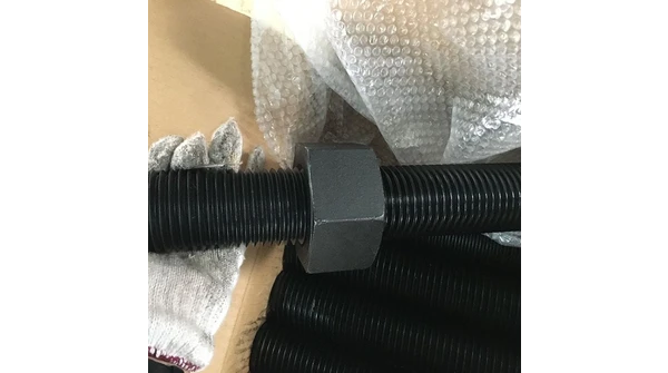 ASME B16.5 Stud Bolt with Hex Nut, 2 Inch, 4-1/2 UNC, 480 MM - China Topper