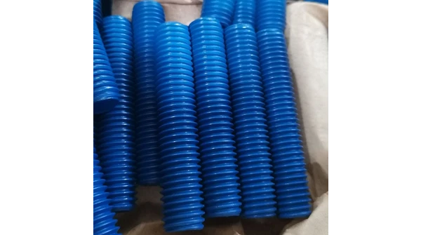 Blue PTFE Coated Threaded Bar, ASTM A193 B7, M20, 80 MM | China Topper