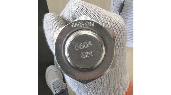 ASTM A453 Grade 660 A Bolting, Fully Threaded, 185 MM, M27 | China Topper