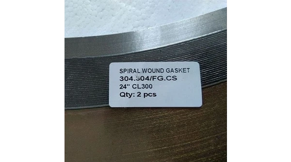 CS Outer Ring Spiral Wound Gasket, 24 IN, 300 LB, CGI Style | China Topper