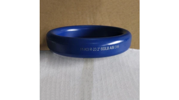 Blue PTFE Coated RTJ Gasket, AISI 316, R23, 2 Inch, 600 LB | China Topper