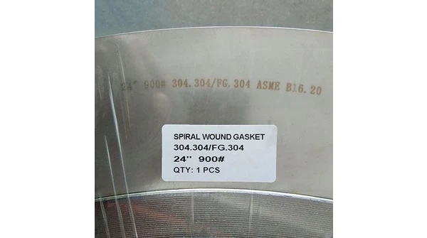 Spiral Wound Gasket For Flange, ASME B16.20, 24 Inch, 900 LB | China Topper