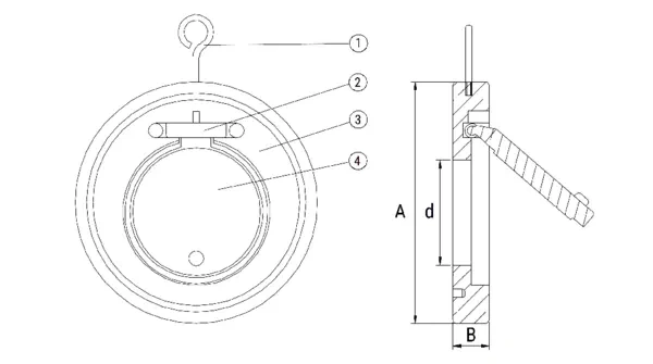Understanding the Structure and Sealing Principle of Wafer Check Valves ...