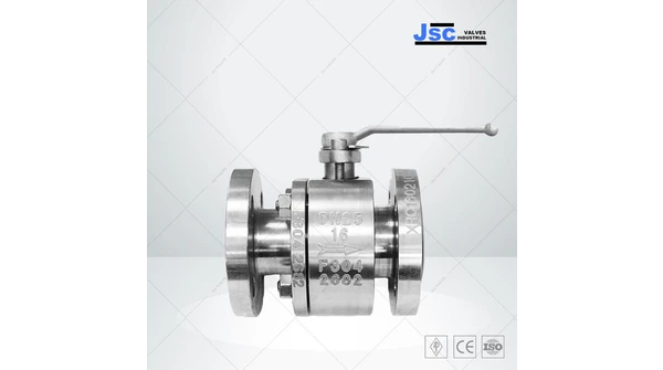 2 Piece Floating Ball Valve, ASTM A182 F304, DN25, PN16, RF | JSC