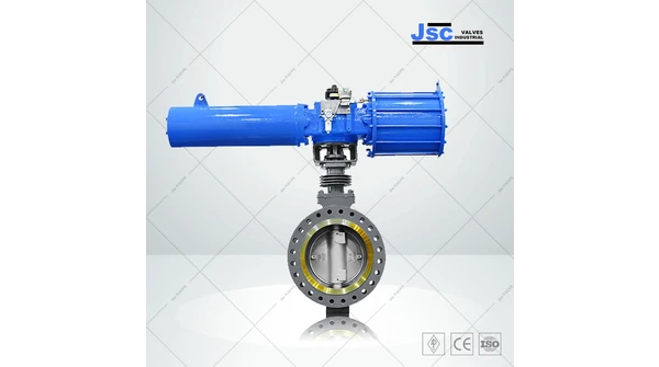 API 609 Pneumatic Actuated Metal Seated Butterfly Valve | JSC