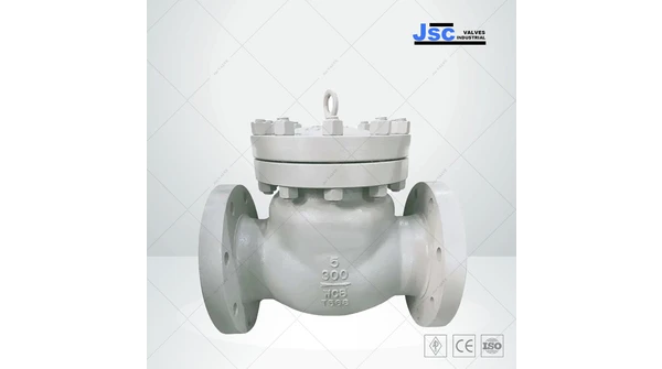 Carbon Steel Swing Check Valve, BS 1868, WCB, 5 Inch, 300 LB | JSC