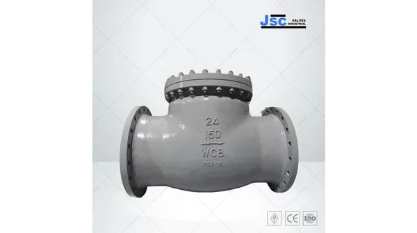 ASTM A216 WCB Swing Check Valve, BS 1868, 24 Inch, CL 150 LB | JSC