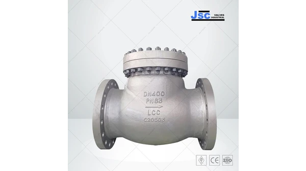 ASTM A352 LCC Swing Check Valve, DIN 3356, DN400, PN63, 16IN | JSC