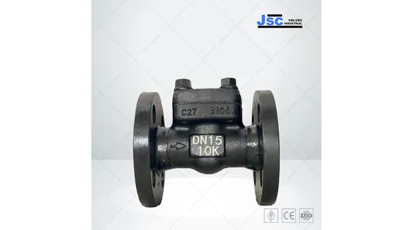 JIS Forged Swing Check Valve, ASTM A105N, DN15, 10K, Flanged | JSC