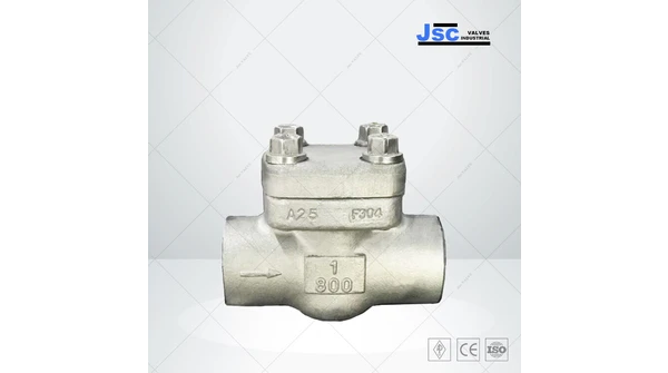 ASTM A182 F304 Swing Check Valve, API 602, 1 Inch, CL 800 LB | JSC