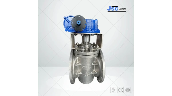 CD3MN Plug Valve, ASTM A890 4A, DN300, PN10, PTFE Sleeved | JSC