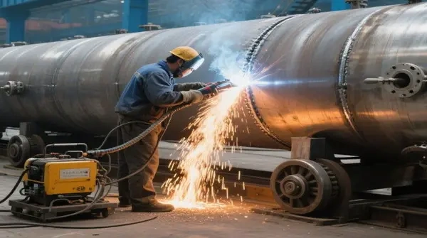 Submerged Arc Welding in Pressure Vessel Manufacturing | FAB
