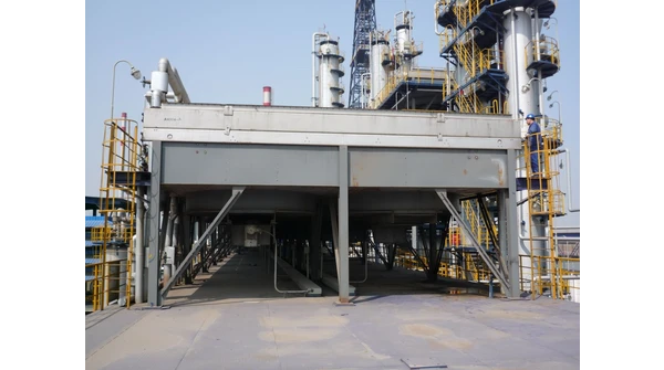 Air Cooling Unit Frame, ASME VIII Div.1, API 661, Horizontal | FAB