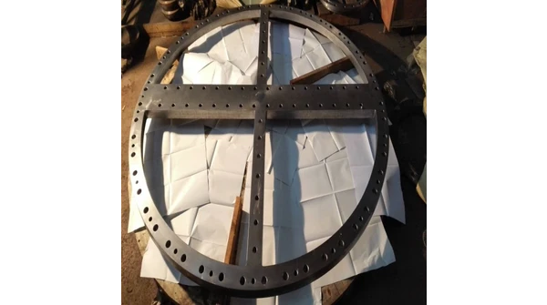 ASTM A266 Gr.2 Tubesheet, Stainless Steel Cladding, ASME VIII | FAB