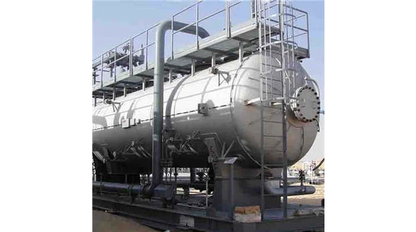 Three Phase Separator Vessel, Horizontal, ASTM A516 70, ASME VIII-1 | FAB