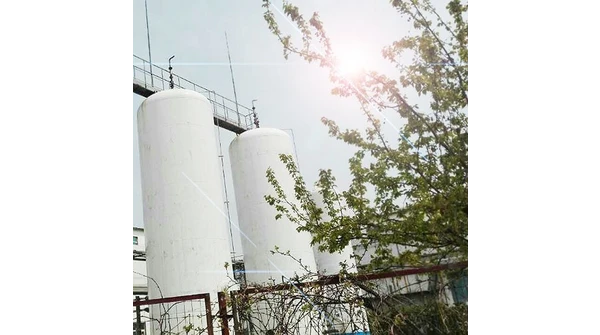 Vertical Hydrogen Storage Tank, 16MnR, 98 Inch, 13208 Gallon | FAB