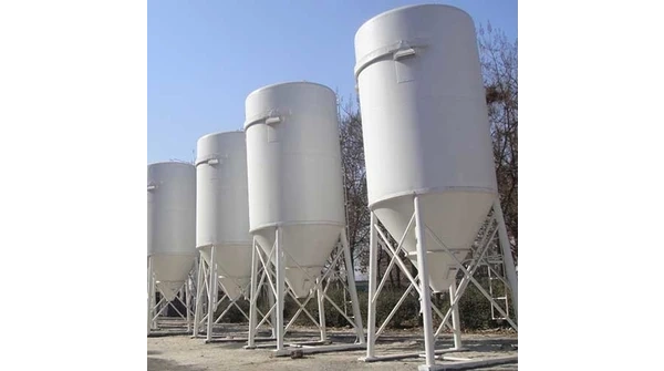 Cement Storage Tank, Carbon Steel, ASTM A36, SS400, 6604 Gallon | FAB