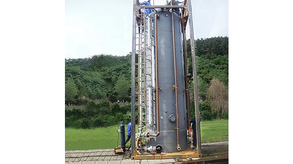 Vertical Crude Oil Surge Tank, ASME VIII-1, 100 BBL, 4200 Gallon | FAB