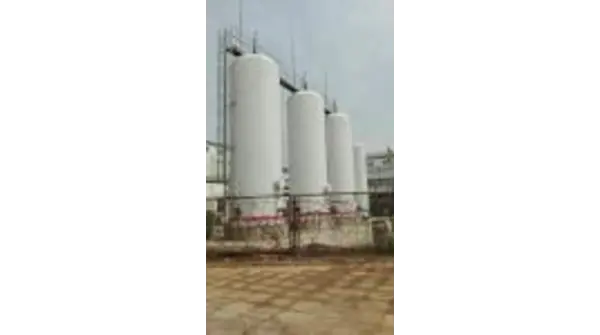 Large stainless nitrogen storage tank with Long Design Life | DFC