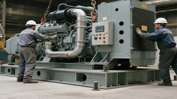 How to Install Diesel Generator Set Base? | Topper