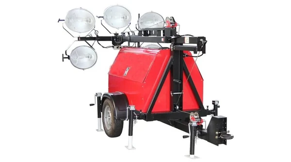 10kW Light Tower Generator, 50Hz, 230V, 4 Cylinder, 4 Stroke | Topper
